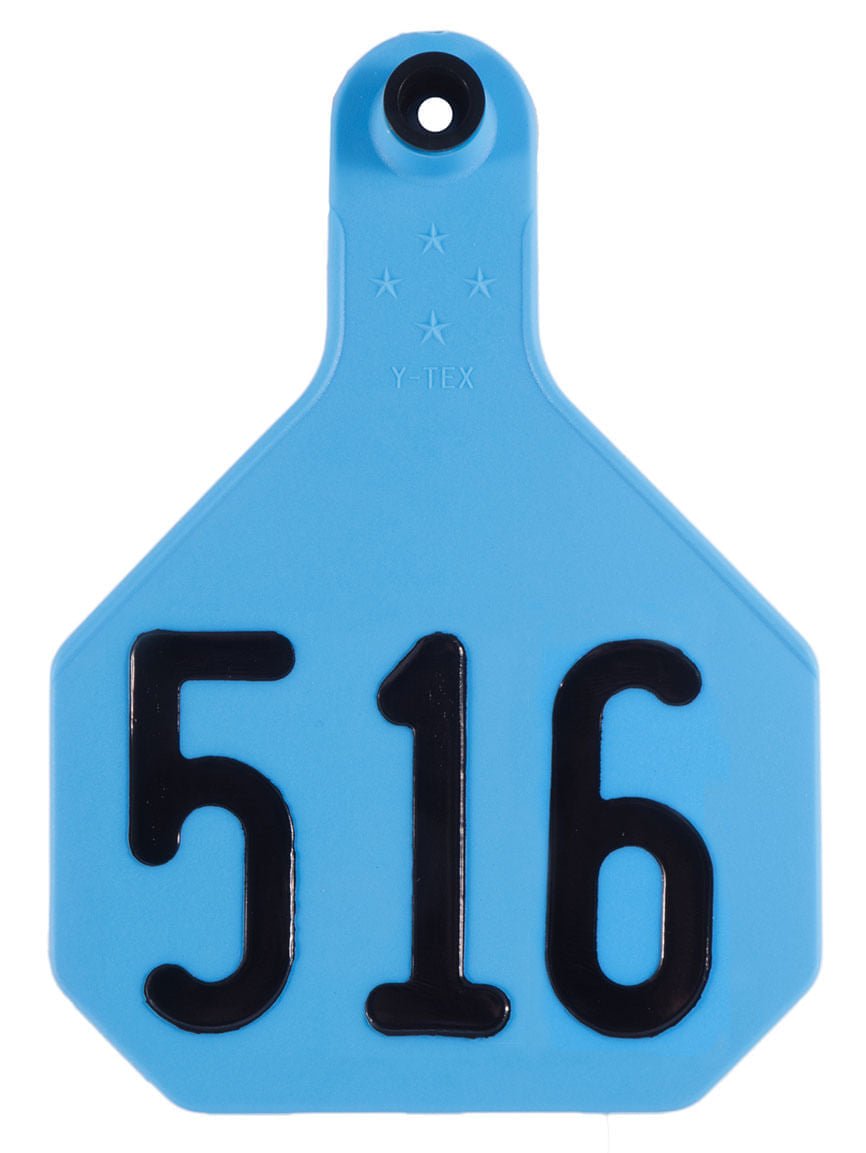 Special Order Numbered Y-Tex Tags for Livestock, Large — PSL