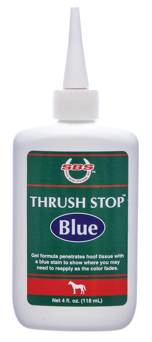 Thrush Stop Blue Gel Formula for Horses — Pet Supplies 4 Less