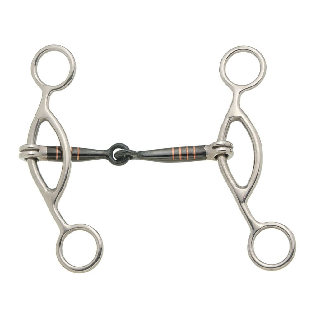 Tough1 Sweet Iron Gag Snaffle Bit — Pet Supplies 4 Less