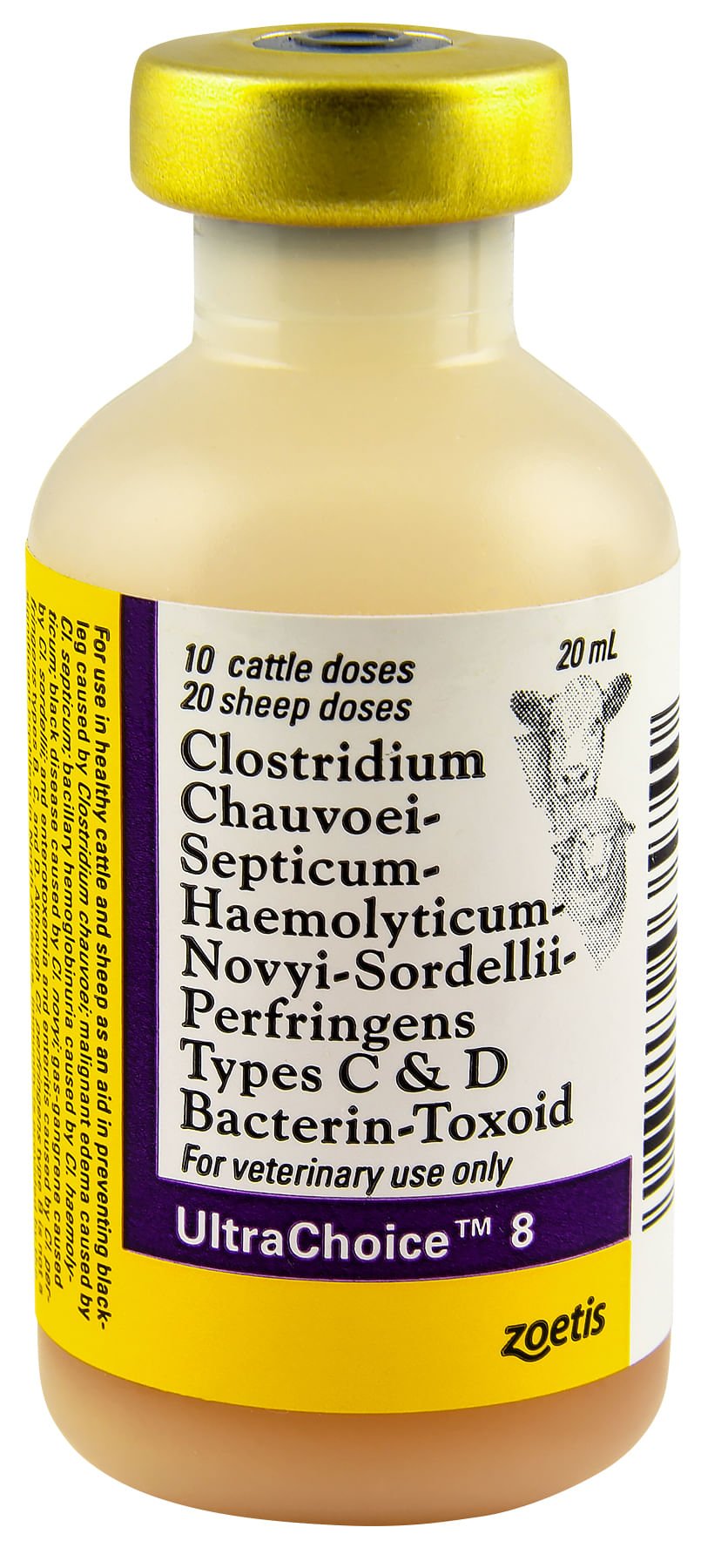 UltraChoice 8 Blackleg Vaccine for Sheep and Cattle — Pet Supplies 4 Less