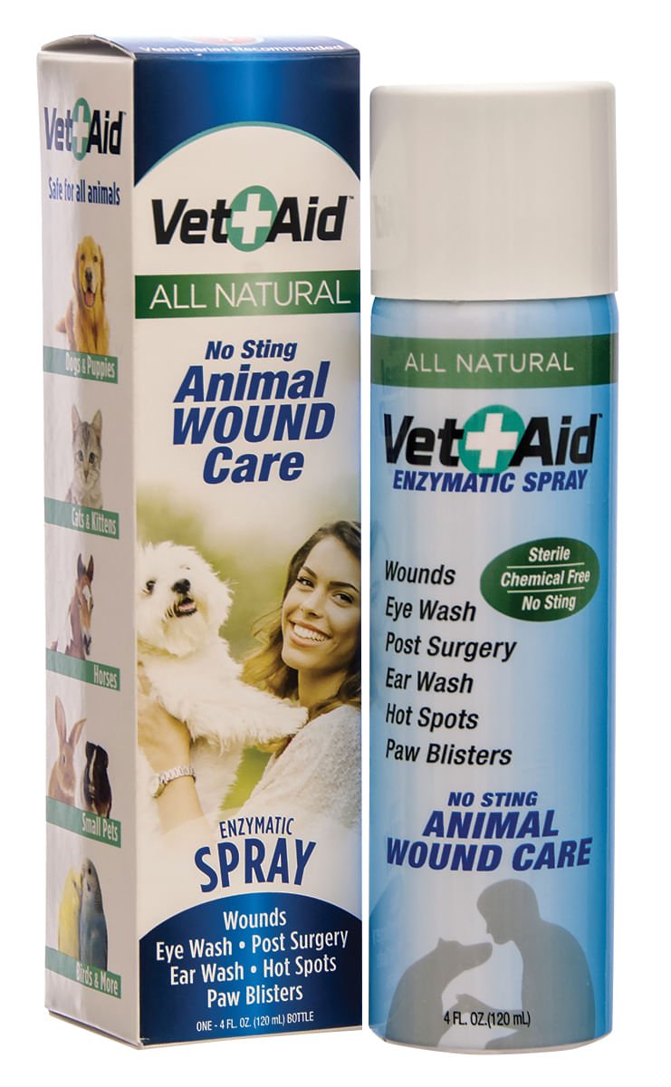 Vet-Aid Sea Salt Derma Spray for Pets, 4 oz — Pet Supplies 4 Less