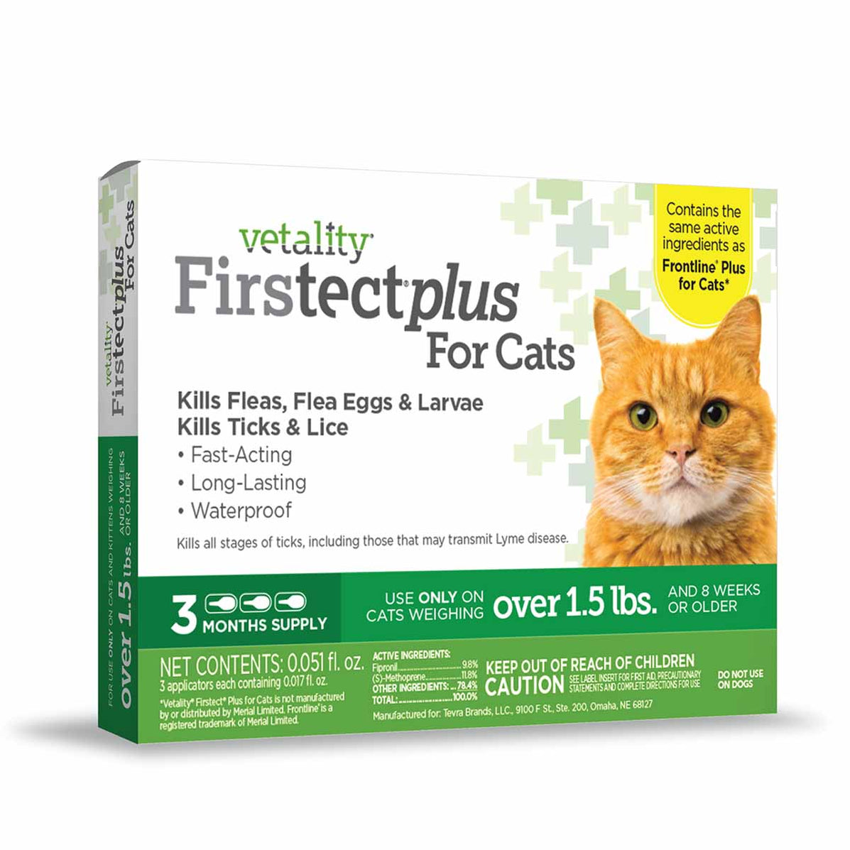 Vetality Firstect Plus for Cats — Pet Supplies 4 Less