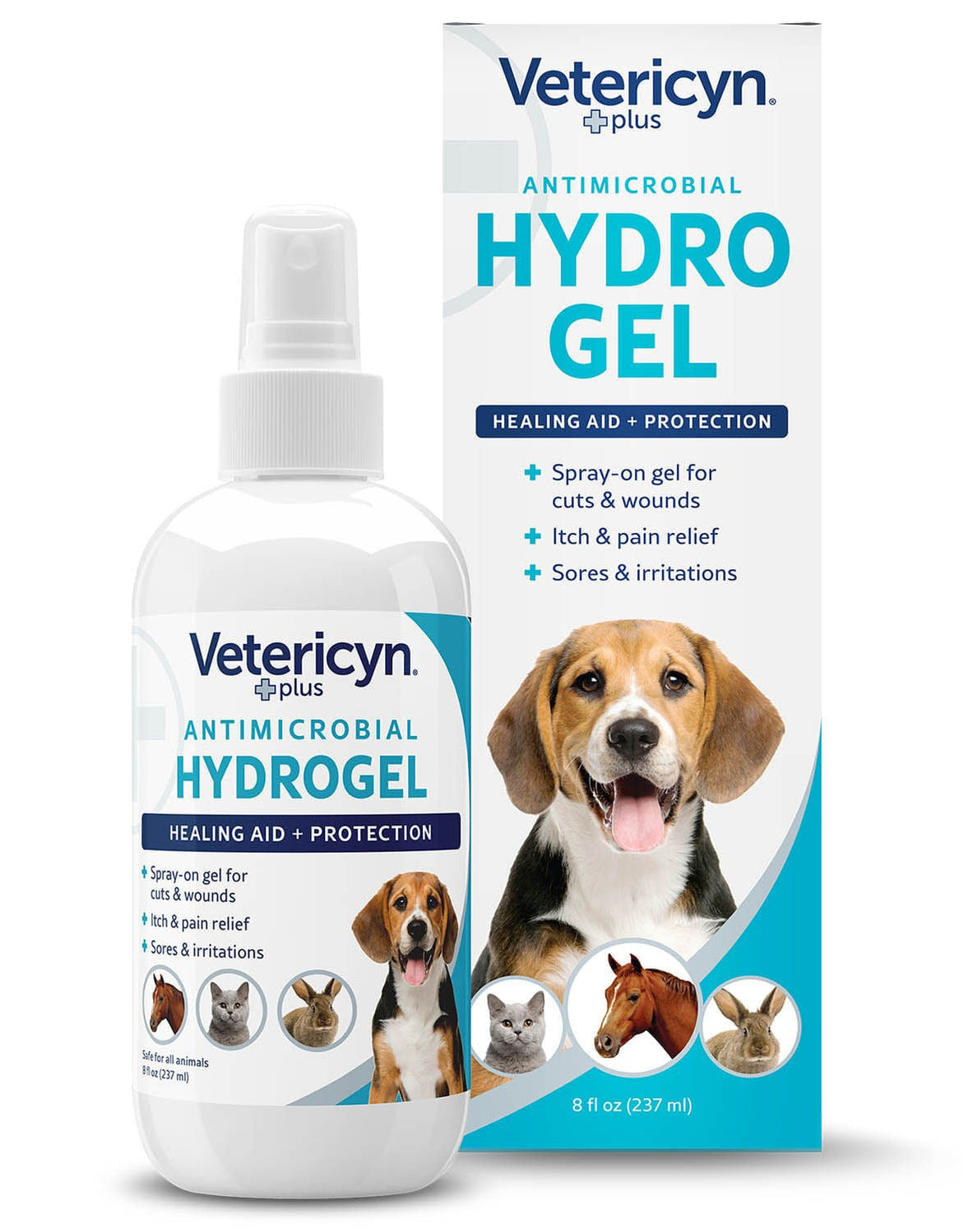 Vetericyn Plus Antimicrobial Hydrogel for Animals, Non-toxic — Pet ...